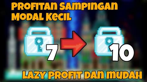 Profitan Sampingan Nyantai Modal Kecil YouTube
