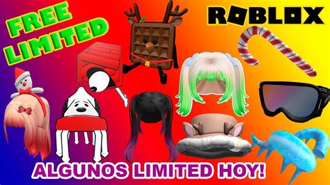 ALGUNOS LIMITED QUE PUEDES CONSEGUIR HOY EN ROBLOX YouTube