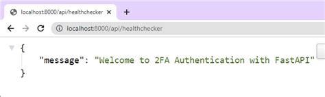 Two Factor Authentication Fa In Fastapi And Python