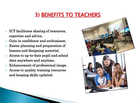 Role Of Ict In Education Pptx