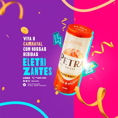 Campanha Publicitária Carnaval Cervejaria Behance