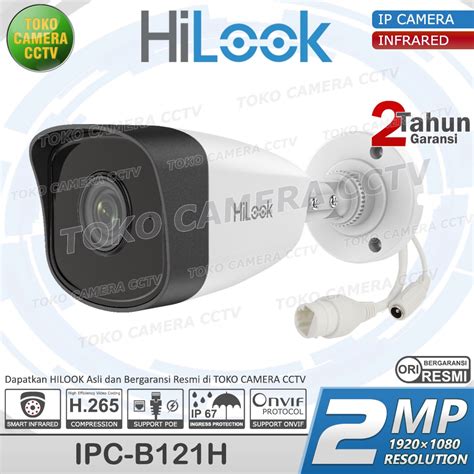 Jual IP CAMERA BULLET MP HILOOK IPC B H IP KAMERA CCTV POE Shopee Indonesia