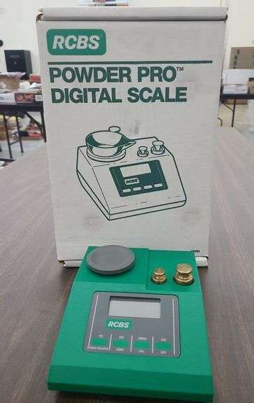 Rcbs Digitial Powder Scale Kramer Auction Llc