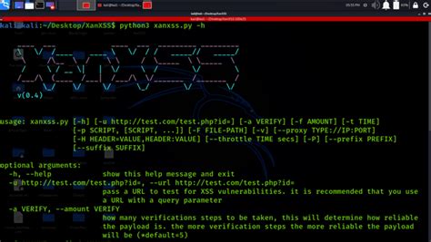 Xanxss Simple Xss Finding Tool In Kali Linux Geeksforgeeks