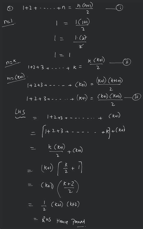 Exercise 5 Prove The Following By Induction Filo
