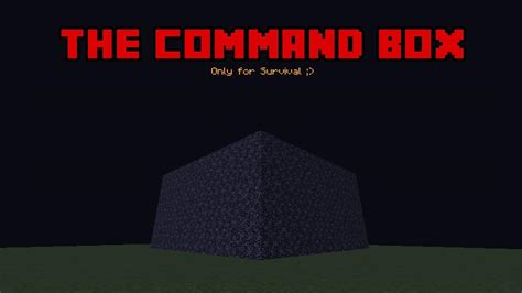 The Command Box Minecraft Map