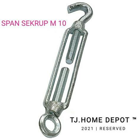 Jual Span Screw M10 Skrup Spaner Turn Buckle Span Screw Murah Shopee