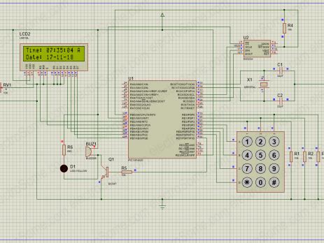 Schematic Diagram Of Pic Microcontroller