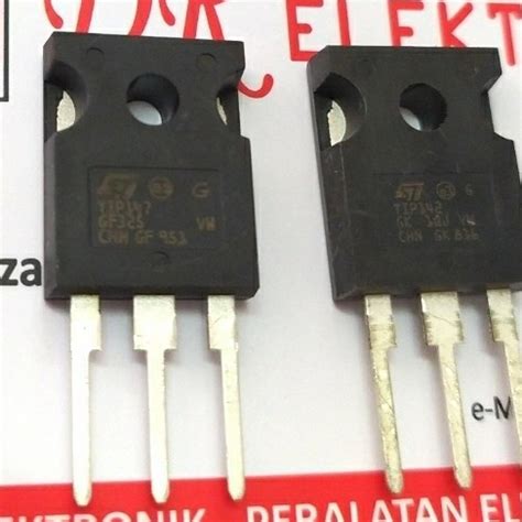 Jual Murah Transistor Ori Merk ST TIP142 TIP 142 TIP147 TIP147 Asli Original Shopee Indonesia