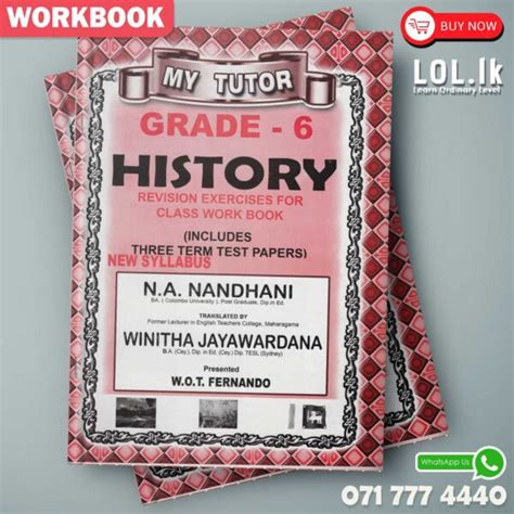 Master Guide Grade 06 Maths Workbook 02 Sinhala Medium Lollk Bookstore