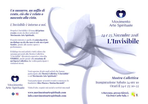 Linvisibile 24 25 Novembre 2018 La Nostra Prima Mostra Collettiva
