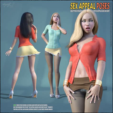 SexAppeal Poses For Genesis And For Victoria D Figure Assets Hameleon
