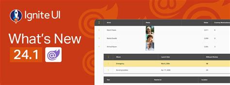 新機能 Ignite Ui For Blazor 241 リリース インフラジスティックス・ジャパン株式会社blog