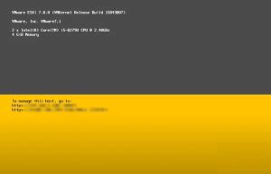 آموزش نصب و راه اندازی VMware ESXi در سرور اختصاصی ایرانیکا سرور