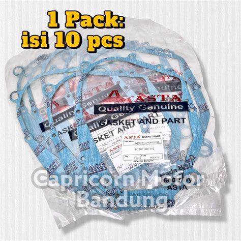 Jual PAKING GASKET BAK BLOK KOPLING RC100 RC 100 110 80 ASTA ISI 10