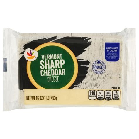 Save On Giant Vermont Sharp White Cheddar Cheese Block Order Online