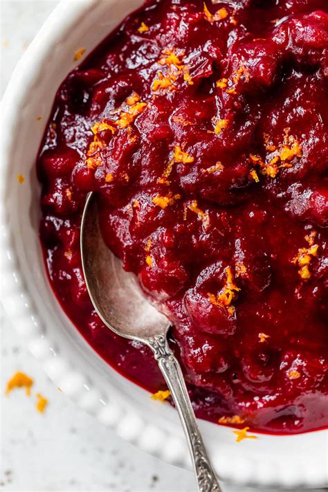 Cranberry Sauce Recipe Delish The Ultimate Thanksgiving Staple