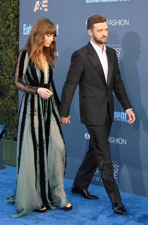 Justin Timberlake And Jessica Biel At 2017 Critics Choice Popsugar