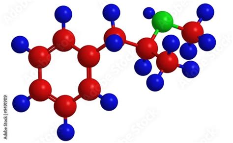 Molecular Structure Of Methamphetamine Stock Illustration Adobe Stock