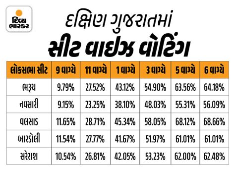 Voting Today In 3 Seats Of South Gujarat દક્ષિણ ગુજરાતની ચાર બેઠકો પર