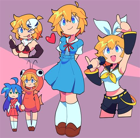 Bacun Izumi Konata Kagamine Rin Patricia Martin Yoko Littner Lucky