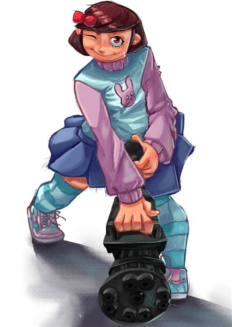 Cute Girl With A Gun Tm By Andreanimator On Newgrounds