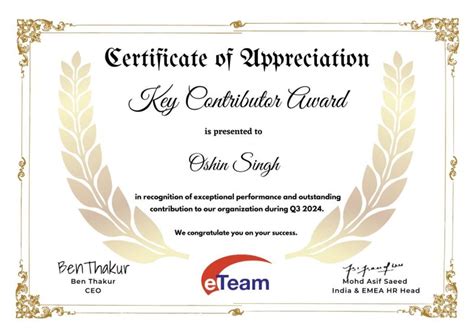 Oshin Singh On Linkedin Grateful Teamwork Appreciation Recognition