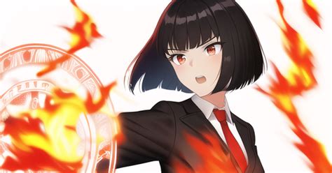 Novelai 炎魔法 七五三一のイラスト Pixiv