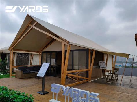 Chinese Factory Luxury Safari Tent For Hotel Outdoor Camping China