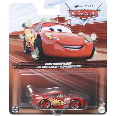 Mattel Disney Cars Disney Pixar Cars Cactus Lightning Mcqueen Dxv29