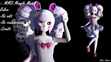Mmd Mangle Model By Nakokohari On Deviantart