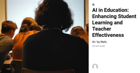 Ai In Education Enhancing Student Learning And Teacher Effectiveness