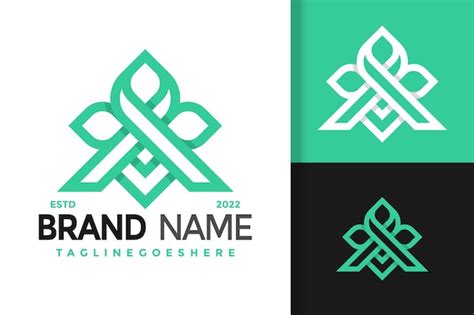 Premium Vector Initials Letter A Nature Leaf Logo Design Vector