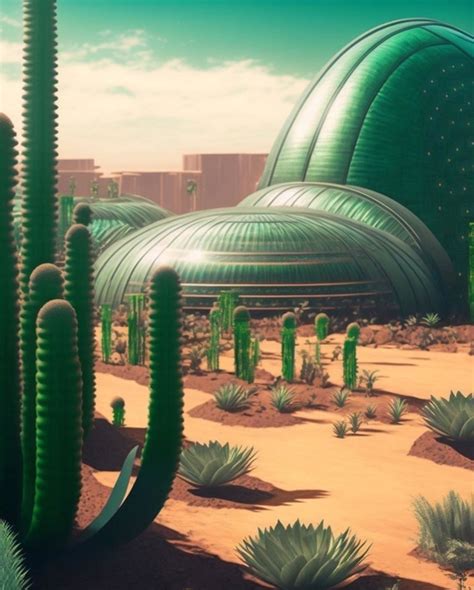 Habitable Cacti Sustainable Settlements On Mars By Manas Bhatia