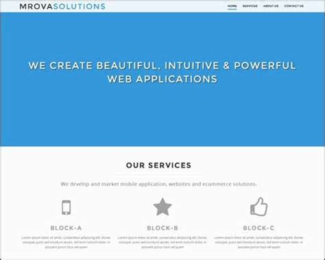 110 free responsive html5 css3 website templates