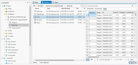 arcgis pro catalog view double click on map to op page 2 esri
