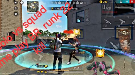 Br Runk Game Play Solo Vs Squad 22 Kill Moso Freefire Raistar M8n