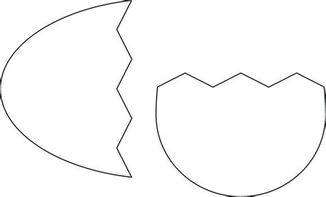 Cracked Egg Template