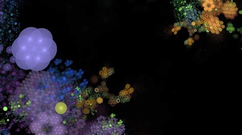 페인트 무브먼트 컬러 드림 시리즈 상상력 창의성 및 예술 회화의 주제에 대한 그라데이션과 스펙트럼 색조의 구성 3d 프랙탈 렌더