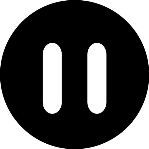 Pause Button SVG Vectors And Icons SVG Repo