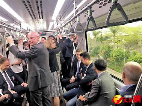 駐港領團商界大灣區考察團訪問比亞迪和騰訊 大灣區 香港中通社