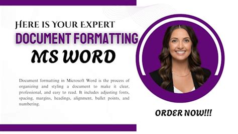 Create Edit Format Microsoft Word Document Ms Word Expert By Margaretnoa Fiverr