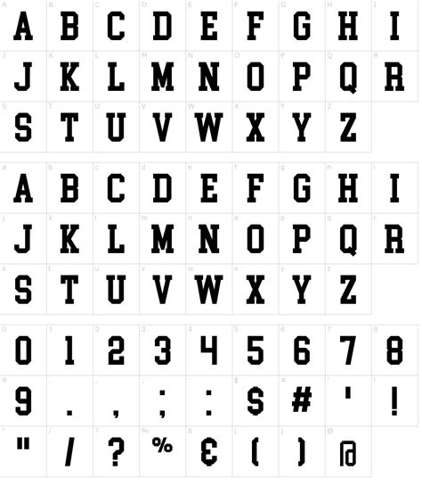 College Block Font Download