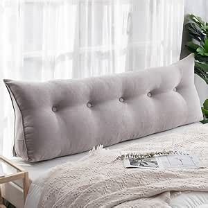 Cabeceira ergonômica almofada de leitura suporte para as costas almofada casual queen adulto
