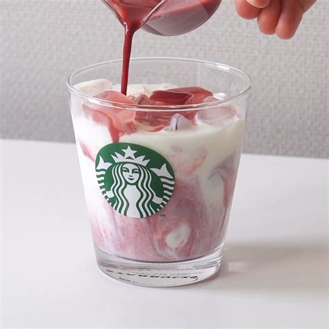 레드벨벳라떼 만들기