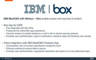 IBM MaaS With Watson PPTX Cloud Computing Internet