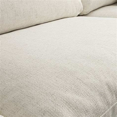 Lutyens Beige Linen Blend Modular Sofa 3 Piece Daals