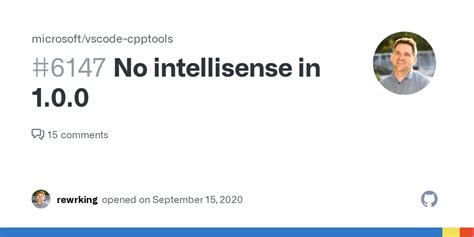 No Intellisense In Issue Microsoft Vscode Cpptools GitHub