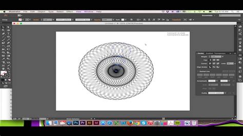 How To Make A Circular Array In Illustrator Cs6cc Youtube