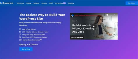 dreamhost website builder review techradar